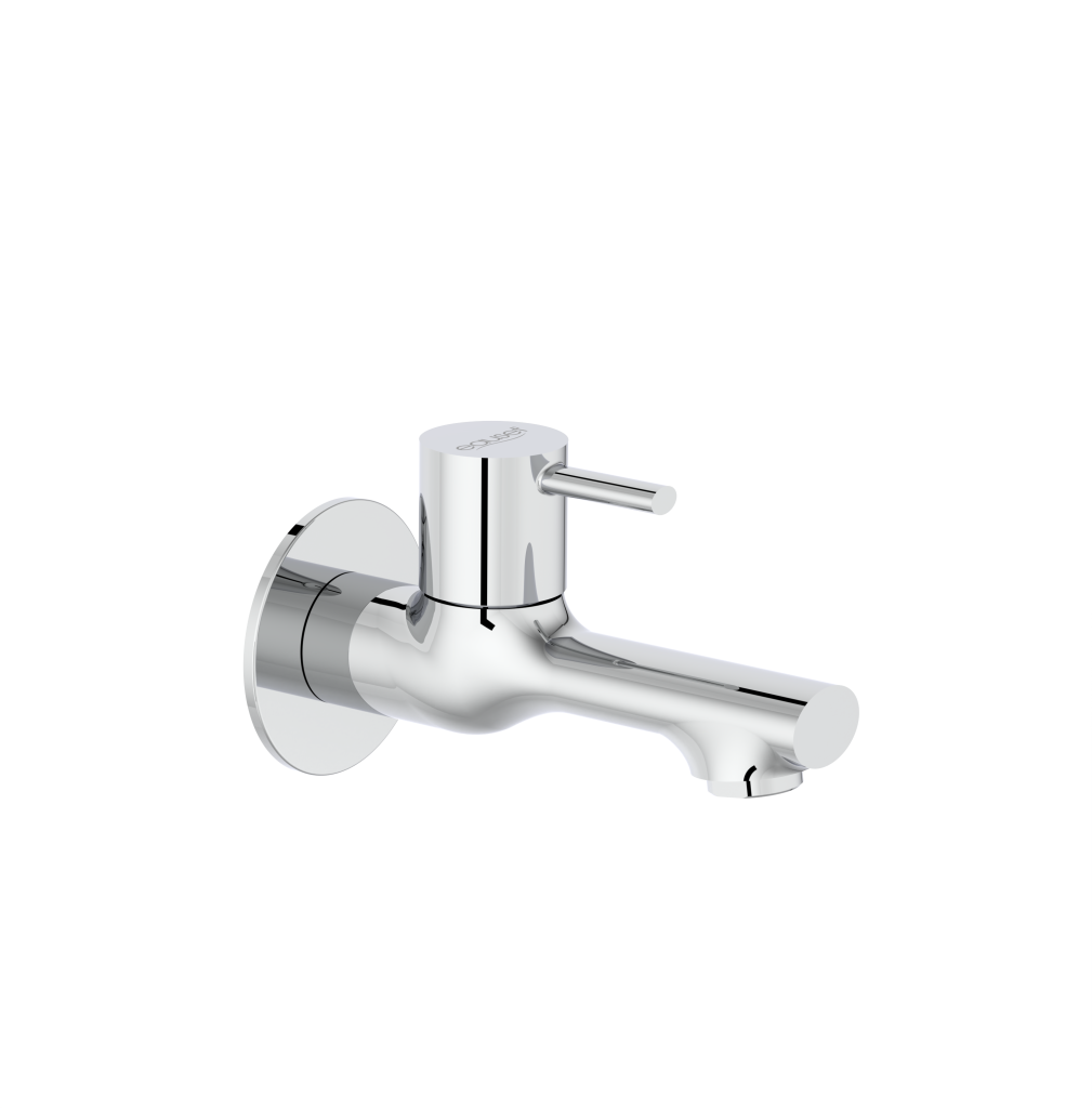Long Bib Cock With Wall Flange – Eauset-Luxury Faucets