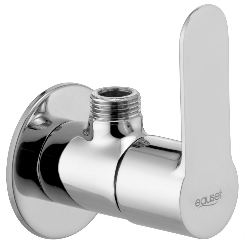 Angle Valve with Wall Flange – Eauset-Luxury Faucets