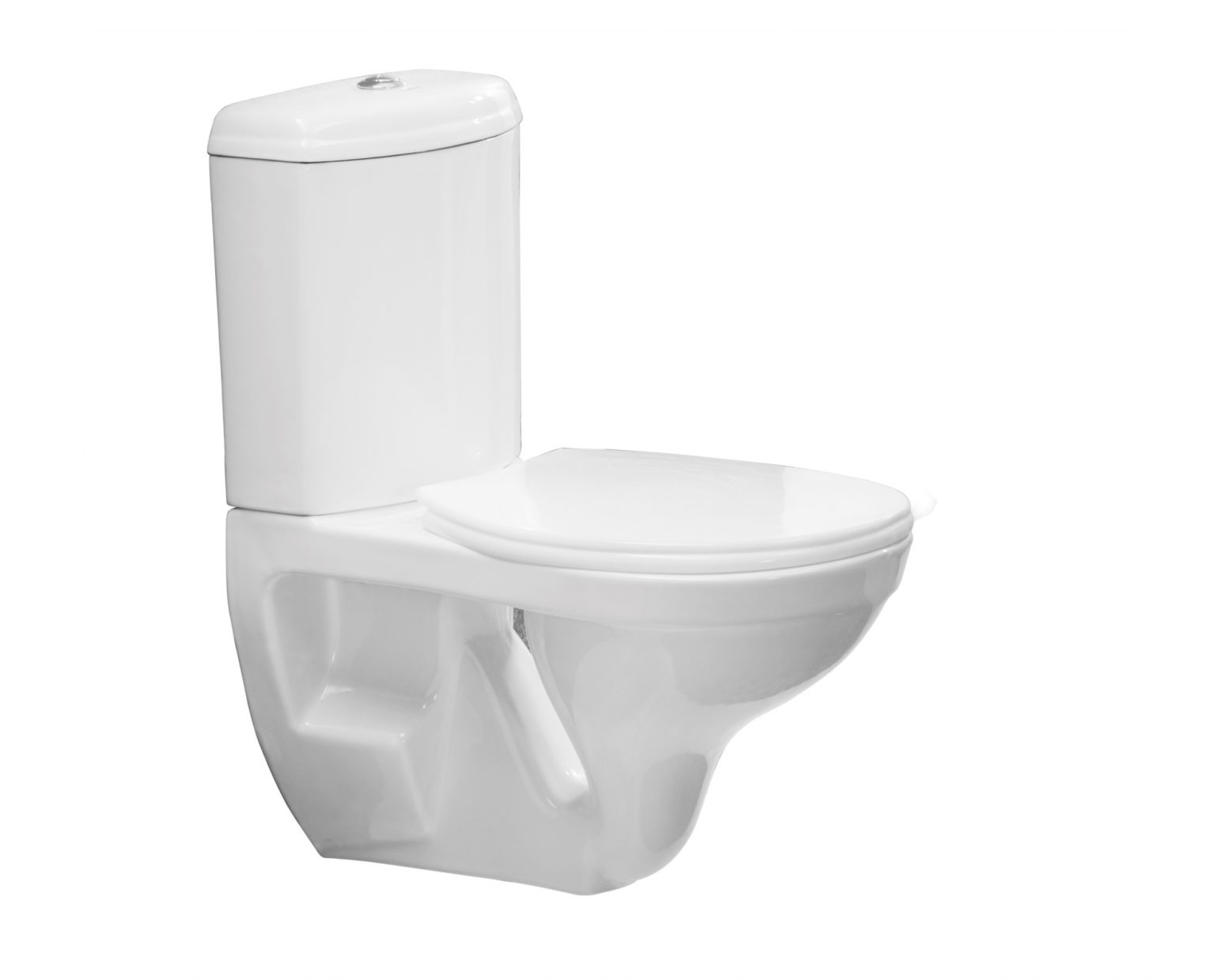 EWC Couple closet Wall Mounting with Seat Cover and Ceramic Cistern ...
